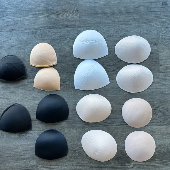 Intimates & Sleepwear | Set Of 7 Padded Bra Inserts For Sport Bras Nude ...